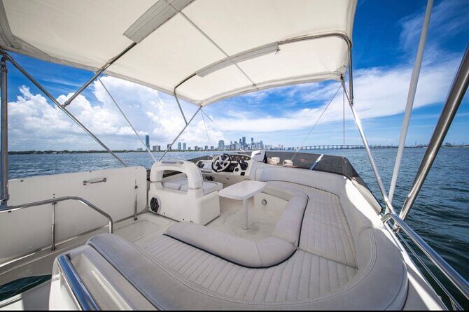 55ft 1 Hour FREE Miami Yacht Rental 3 to 6 Hours 13 People - The Vessel: What to Expect on the Yacht