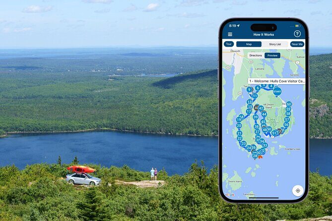 Acadia Mount Desert Island Self-Guided Driving Audio Tour - Seawall Acadia & Charlotte Rhoades Butterfly Park