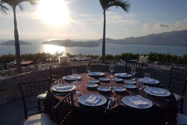 -Acapulco: Bella Vista Dinner with Drinks and Cliff Diving - The Itinerary in Detail