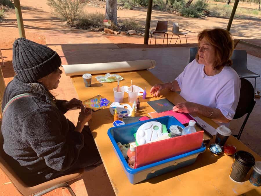 Alice Springs: Aboriginal Art Workshop with Marie Ryder - The Location and Practical Details