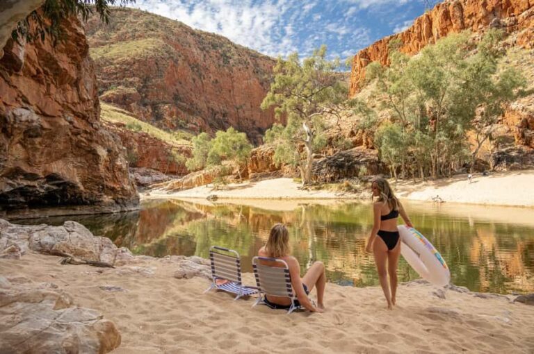 Alice Springs: West MacDonnell Ranges & Standley Chasm Tour - Transportation and Group Size