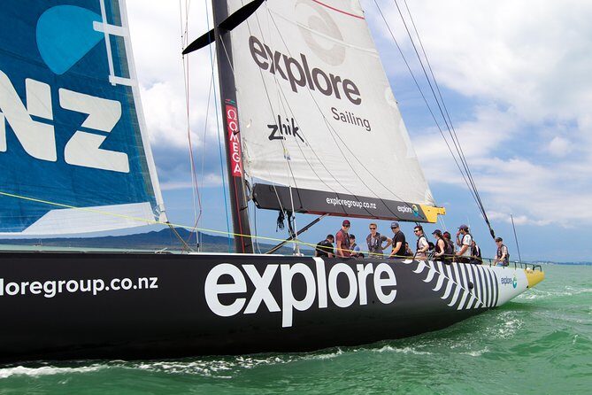 America's Cup Sailing on Auckland's Waitemata Harbour - The Vessels and Sailing Experience