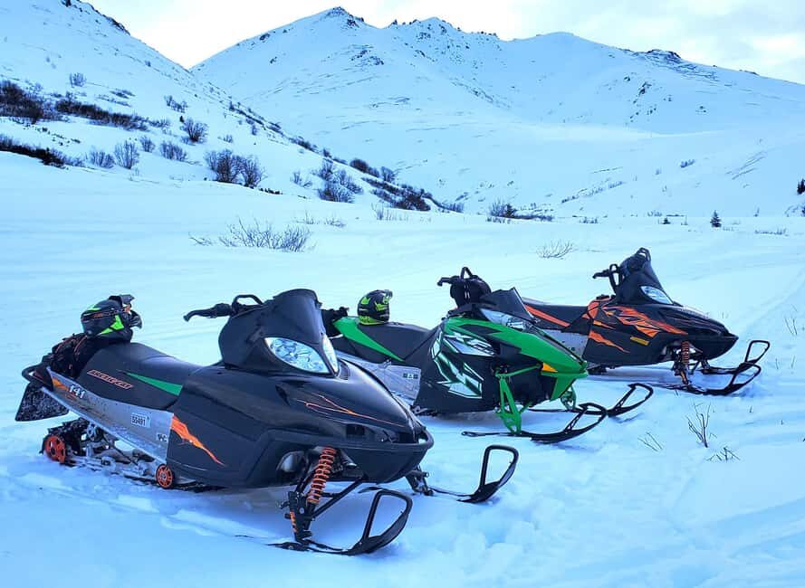 Anchorage: Snowmobile Adventure with Transportation - Included & Not Included