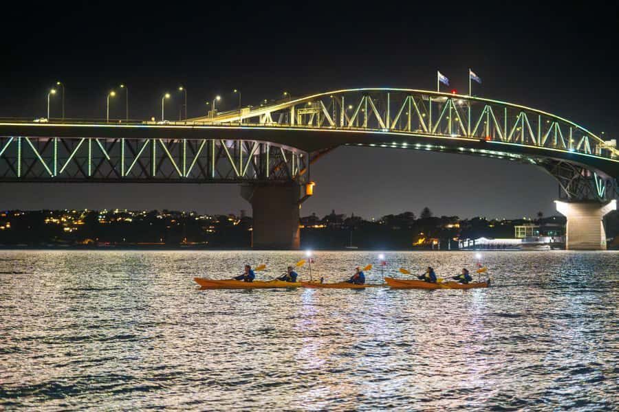 Auckland: City Lights Night Kayak Tour - An Intro to the Auckland City Lights Night Kayak Tour