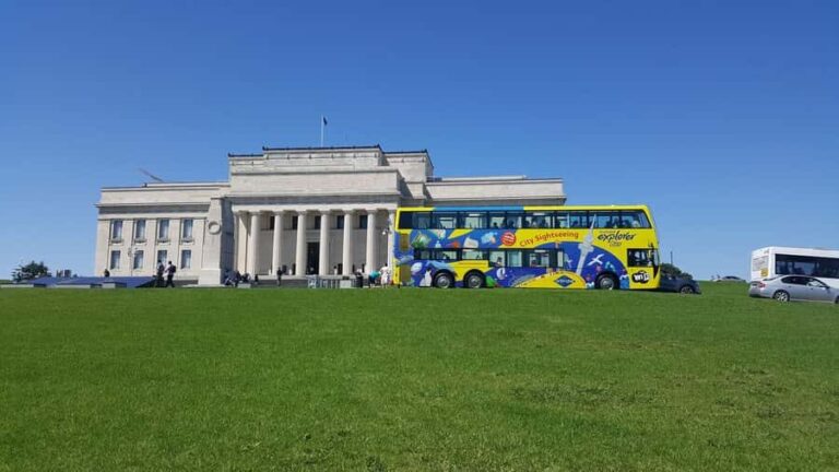 Auckland: Hop-On Hop-Off Explorer Bus Ticket - In-Depth Look at the Itinerary