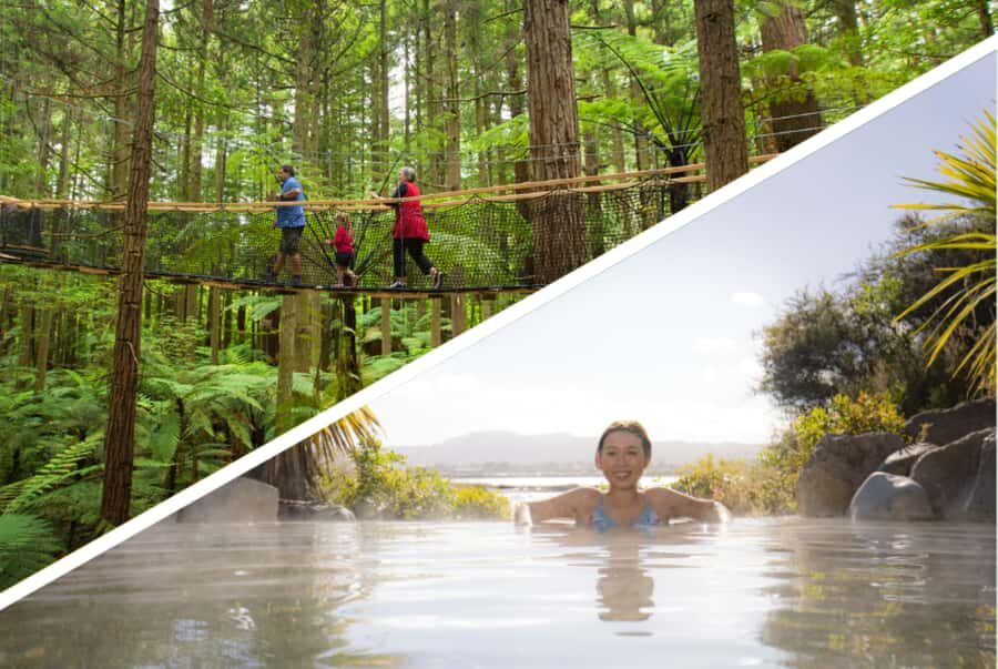 Auckland: Rotorua Highlights with Redwoods Treewalk & Spa - The Spa Experience: Relaxation at Polynesian Spa