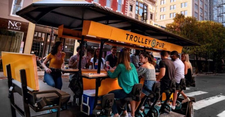 Austin: Trolley Pub Austin Public Mixer Tour - The Itinerary and Bar Hopping Experience