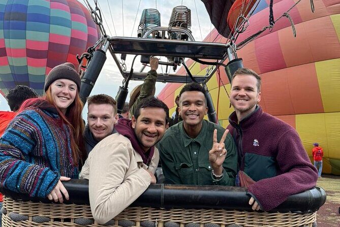 Balloon Flight + Breakfast in cave + Pick-up in Cdmx (Optional) - The Hot Air Balloon Experience: Soaring Over Pyramids