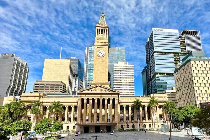 Best of Brisbane Walking Tour: local guide, snack, small group - The Old Windmill & King George Square: Local Stories and Statues