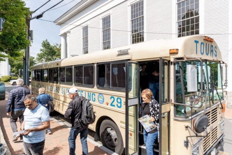 Boston: Martha's Vineyard Day Trip with Optional Island Tour - The Practical Details