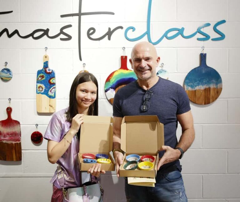 Brisbane: Ceramic Plates & Bowls Paint and Sip Classes - The Value of the Experience