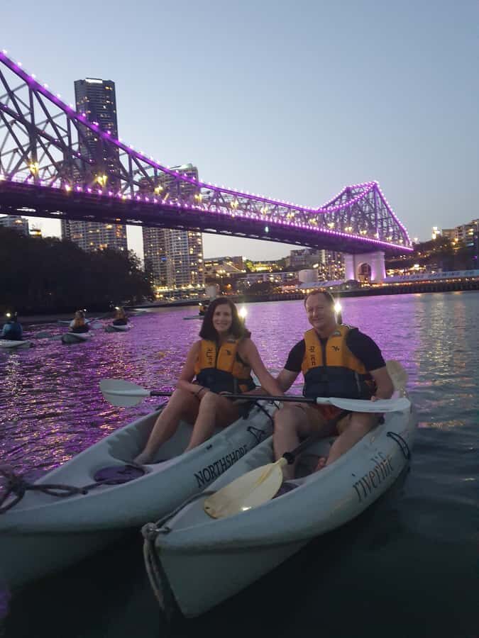 Brisbane: Illuminated River Night Kayak Tour - Authentic Insights from Reviewers