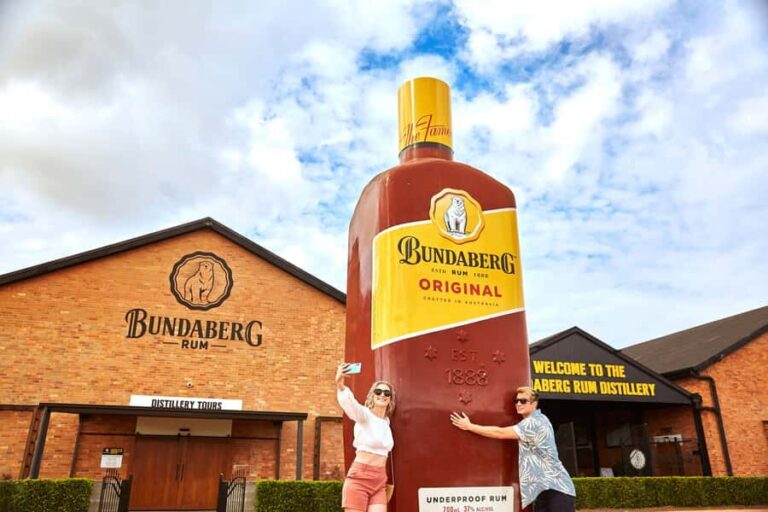 Bundaberg; Bundaberg Rum Distillery Tour and Tasting - Practical Details and Tips