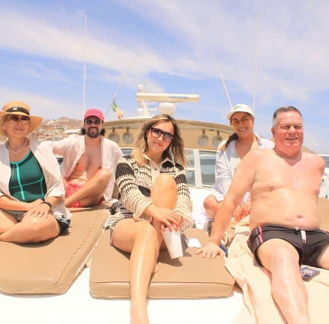 Cabo Private 36ft Yacht  Scenic Cruise & Relaxation - A Closer Look at the Cabo Private 36ft Yacht Experience