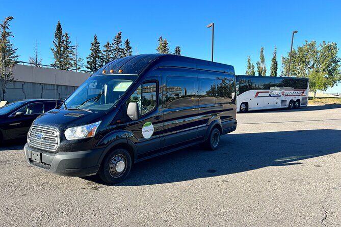 Calgary to Banff (Canmore) Public Shuttle - Pickup at Calgary International Airport