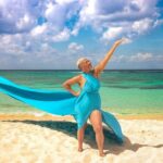 Cancun Flying Dress Photography Session - The Photography and Guidance