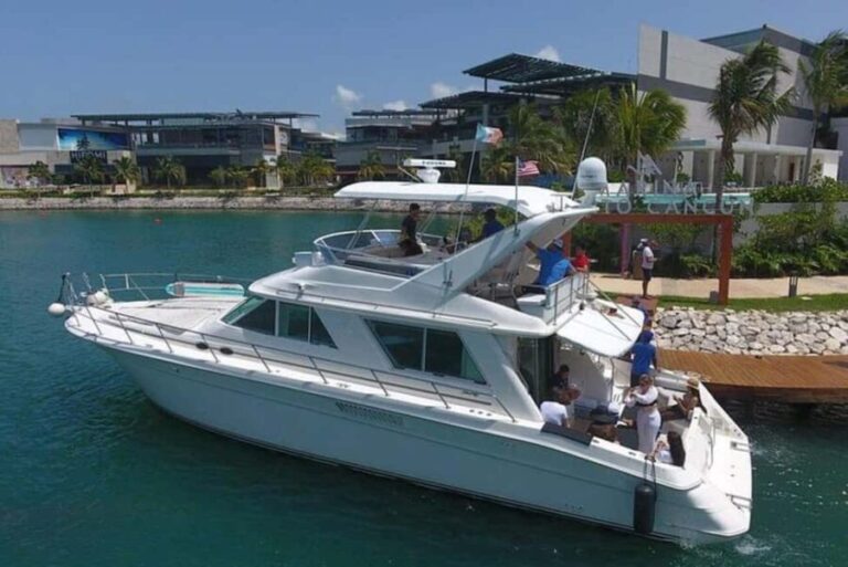 Cancun: Luxury Yacht Tour to Isla Mujeres Chef #GMBSR55FUN - Detailed Breakdown of the Itinerary
