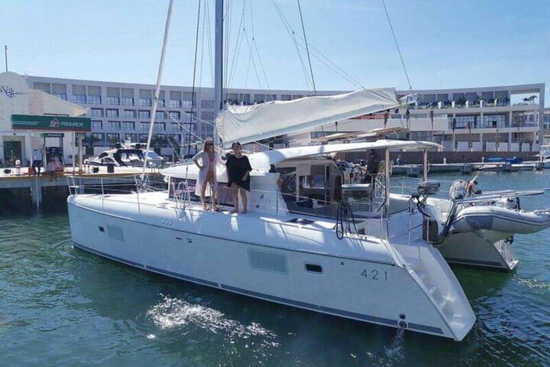 Cancun: Private Luxury Catamaran to Isla Mujeres - The Experience on Board