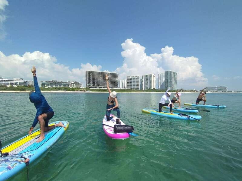 Cancún: Sup Yoga and Meditation over the Caribbean Sea - What to Expect During the Tour