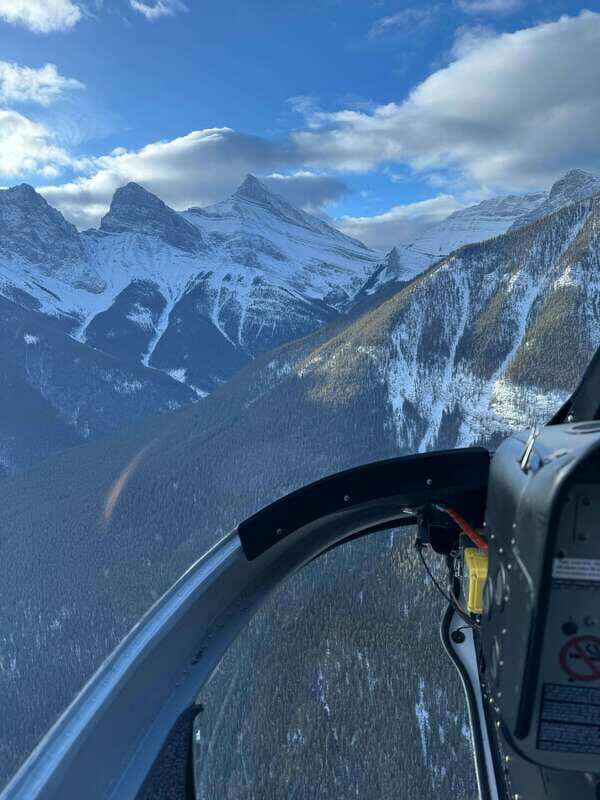 Canmore: 35-Minute Heli Tour Mt Assiniboine & its Glaciers - What’s the Value?