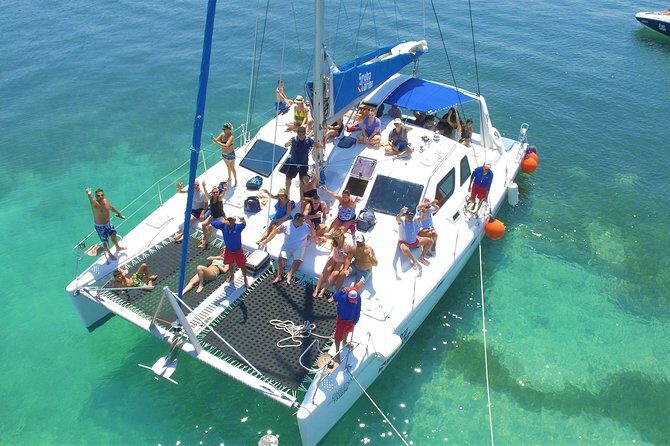 Catamaran Tour from Cancun to Isla Mujeres - Spinnaker Flying: The Thrill of the Day