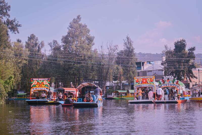 CDMX: Tour of Xochimilco and Coyoacán with option to visit the Frida Kahlo Museum - The Canal Experience at Xochimilco