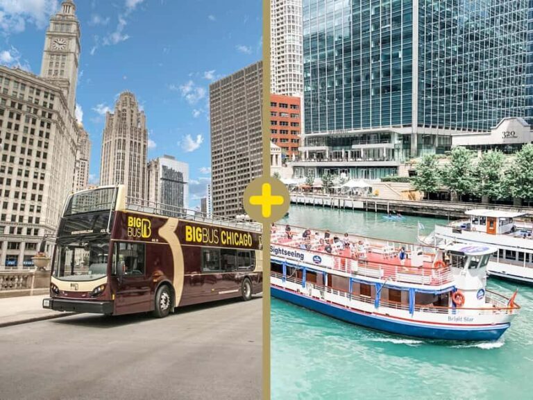 Chicago: Architecture River Tour and Hop-on Hop-off Bus Tour - A Closer Look at the Itinerary