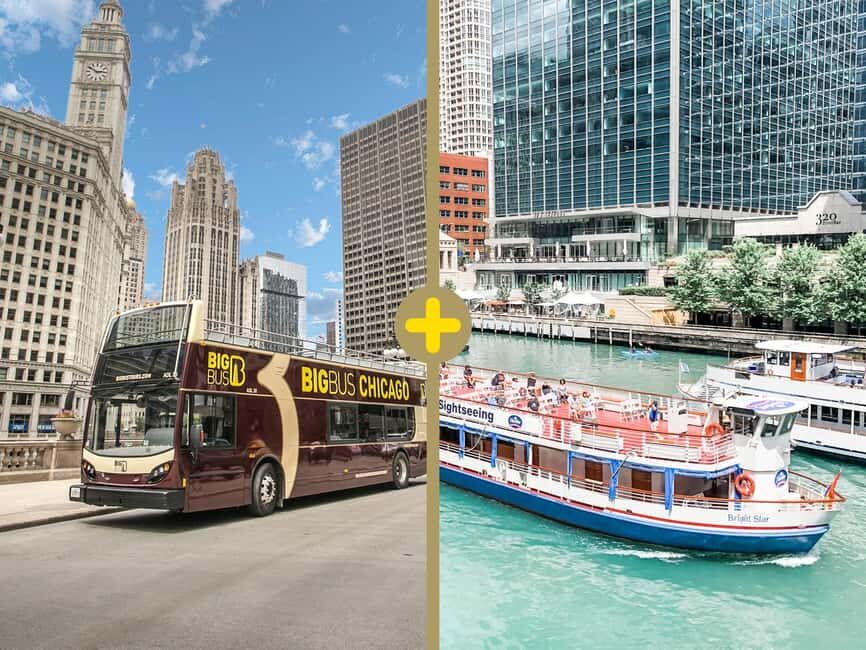Chicago: Architecture River Tour and Hop-on Hop-off Bus Tour - A Closer Look at the Itinerary
