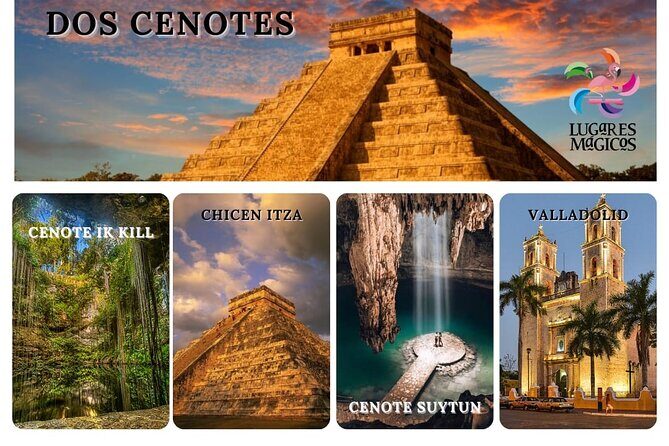 Chichen Itza + Cenote Suytun & Cenote Ik Kil + Valladolid - What You’ll Get for the Price