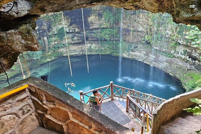 Chichen itza & Valladolid tour from Playa del carmen - Cooling Off in Cenote Saamal