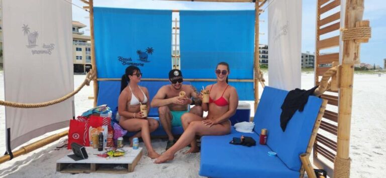 Clearwater: Daydreamer's Luxury Bamboo Cabana Rental - The Location and Meeting Details