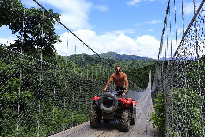 Combo ATV Jorullo Bridge + zip lines + mule ride - What the Tour Entails: An Overview