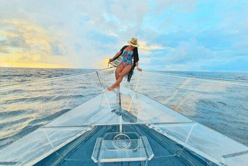 Cozumel: Clearboat in Cozumel + Snorkel + Refreshments!! - The Experience in Detail