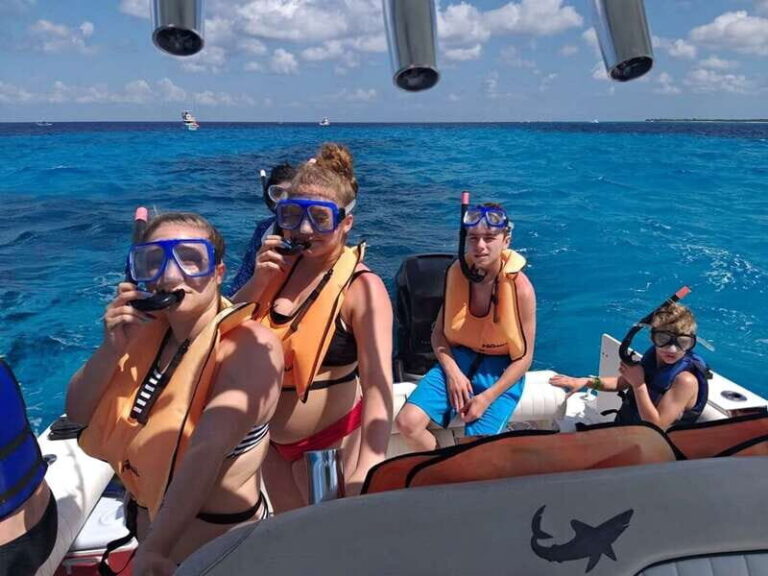 Cozumel: Private Charter Boat and Snorkel Day Trip - El Cielo Sandbar: Heaven on Earth