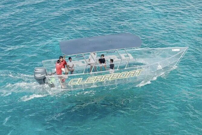 Crystal Boat Tour to Nichupté Lagoon CANCUN - The Itinerary Breakdown: From Lagoon to Reefs