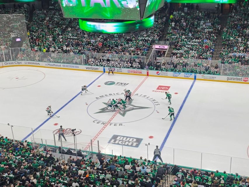 Dallas: Dallas Stars NHL Ice Hockey Game Ticket - Inside the American Airlines Center