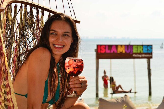 Deluxe Only Adults Catamaran Around Isla Mujeres - The Beach Club Experience: A Luxurious Oasis