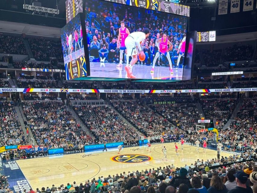 Denver: Denver Nuggets NBA Game Ticket at Ball Arena - What to Expect When Attending a Nuggets Game at Ball Arena