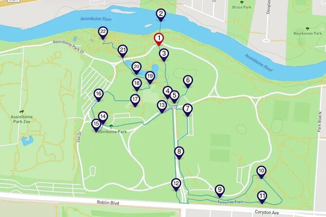 Discover Assiniboine Park with a Smartphone Audio Tour - The Itinerary: What You’ll Discover