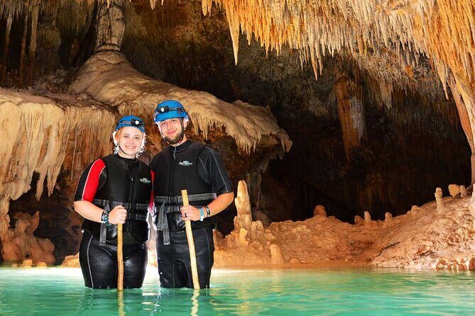 Discover the magnificent Secret River of the Riviera Maya. Transport included - The Journey from Playa del Carmen to Rio Secreto