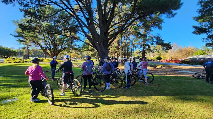 Dwellingup; 'Pedal 'n' Platter' Guided Mountain Bike Tour - The Half-Way Picnic Brunch