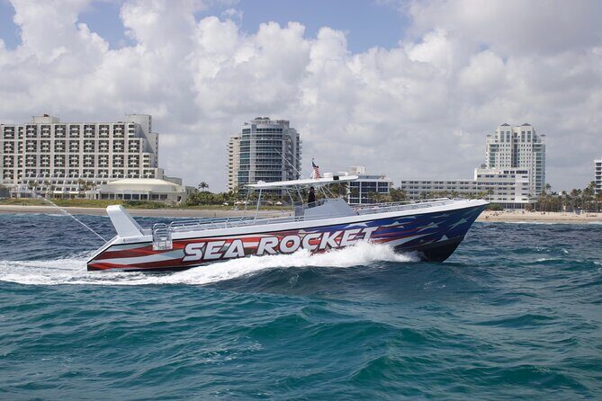 Early Bird Sea Rocket Speed Boat Cruise - What’s Included & What’s Not