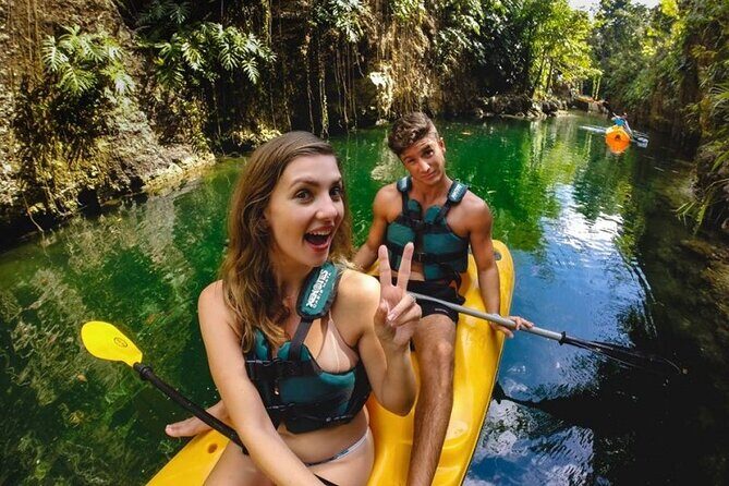 ECHANTING 2 Days excursion to 2 different ecoparks in RIVERA MAYA with transport - Day 1: Cenote Exploration and Adventure Activities