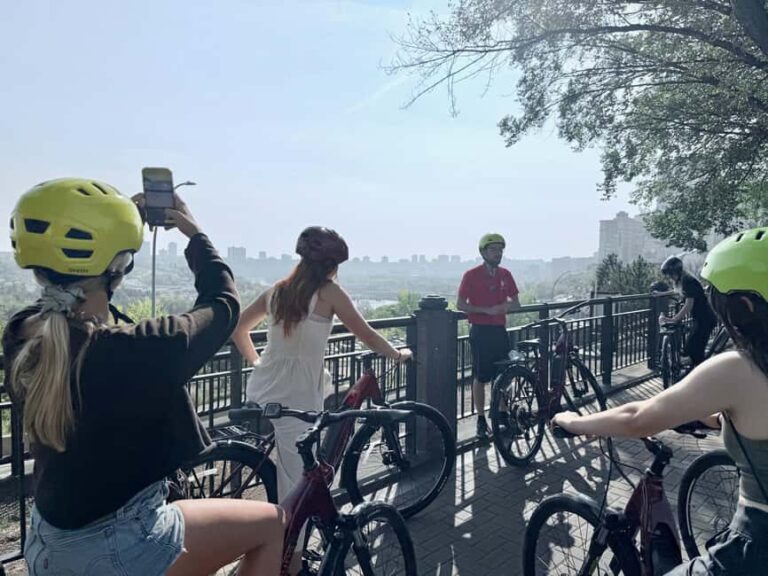 Edmonton: City Bike Tour, Highlights and River Valley - Authentic Experiences & Tips from Reviews