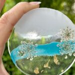 Epoxy Resin Art and Craft Coaster Set Experience - The Natural Elements