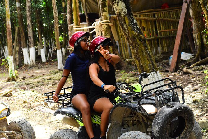 Extraordinary Combo ATV Shared Cenote & Zipline in Puerto Morelos - The ATV Experience: Rugged Trails & Tropical Thrills