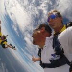 Extreme 12000ft Tandem Jump (45 seconds free fall) - The Moment of the Jump: Freefall & Floating