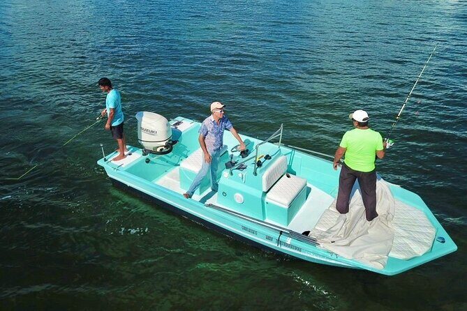 Fly Fishing Cancun Large Boat 4 people plus crew - Authentic Insights from Prior Guests