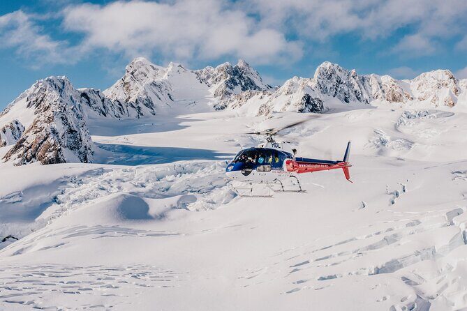 Fox Glacier and Mount Cook Helicopter Flight with Snow Landing - The Value of this Experience