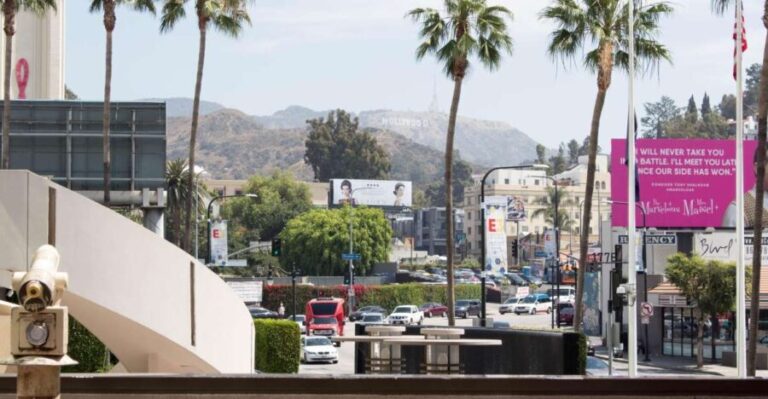 From Anaheim: LA Highlights Sightseeing Tour - Transportation and Group Size